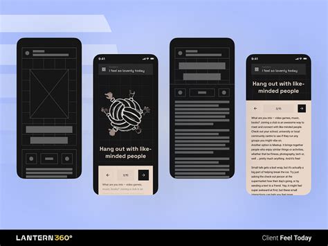 Feel Today Mobile App Design Ios Android Ux Ui Designer By Alireza Qolami For Lantern 360