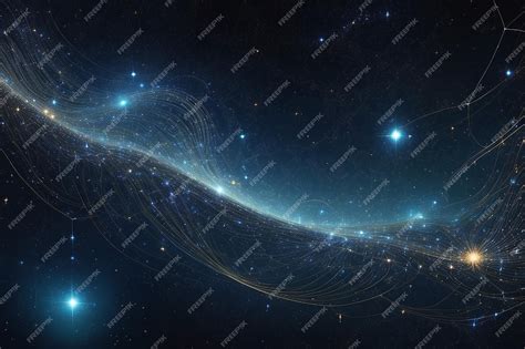 Premium Ai Image Binary Starlight Serenade A Cosmic Journey Through