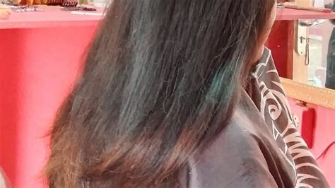 DI KARENAKAN PEREMPUAN INI RAMBUTNYA BERCABANG | MINTA POTONG RAMBUT MODEL BOB...!!! - YouTube