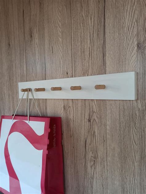 Вішалка настінна деревяна — ціна 500 грн у каталозі Меблі для передпокою Купити товари для дому