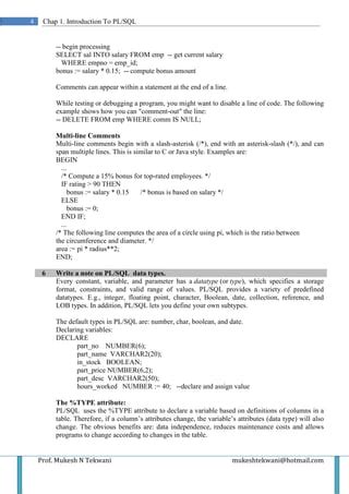 Pl Sql Ch PDF
