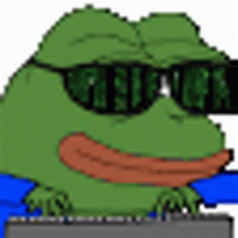 Hacker Im In Pepe The Frog Pixelated Art GIF GIFDB Com