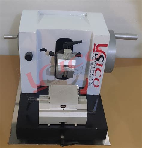 Manual Rotary Microtome Machine Specimen Stroke 65mm At Best Price In