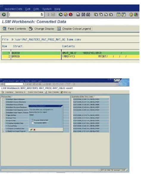 11 Steps To Include A New Field In An Already Existing Sap Lsmw Batch