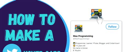 🎨 How To Create Twitter Profile Hover Card Using Html And Css Dev Community