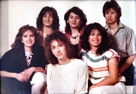 My Mom Far Left And Her Friends Just Before She Left Germany Mid 80s Roldschoolcool