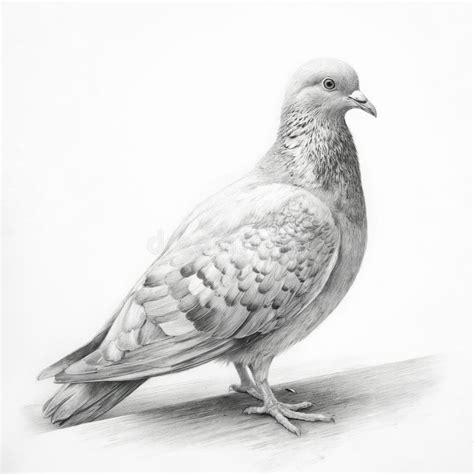 Dove Drawings Pencil Realistic