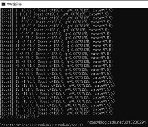 libsvm中grid py的使用 CSDN博客