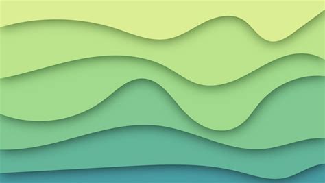 Premium Vector Abstract Paper Cut Shape Wave Background