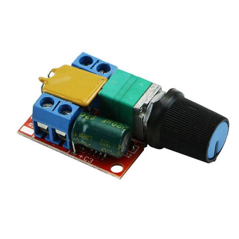 Mini PWM A W PWM V DC Motor Speed Controller Module DC DC V V Adjustable Speed Voltage