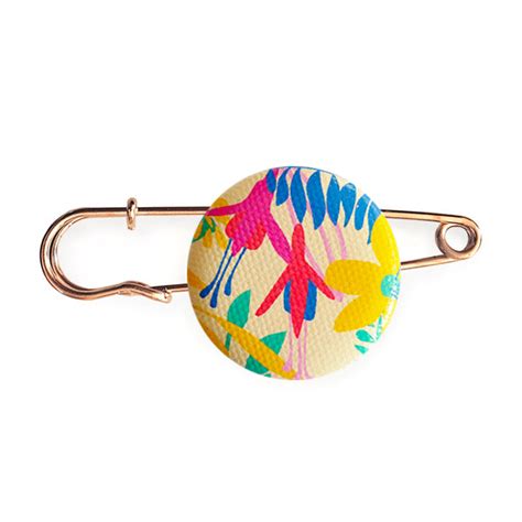 Chilco Button And Brooch