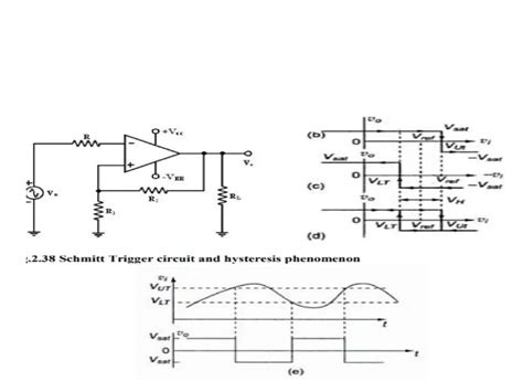 Schmitt Trigger Circuit Using Lt Spice Software Pptx