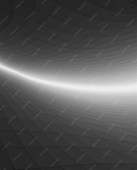Premium Vector Abstract Black And White Perspective Grid Lines Background