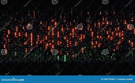 A Cool Modern Radiant Falling Matrix Wallpaper Ai Generated Image