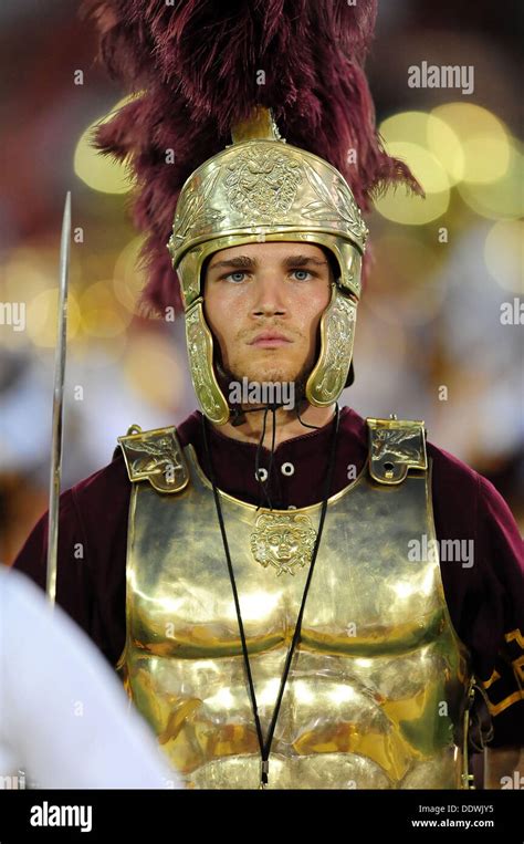 September 7 2013 Los Angeles Causc Trojans Mascot Tommy Trojan