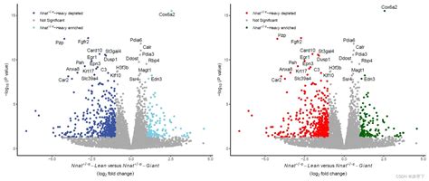 跟着naturemetabolism学作图：r语言ggplot2转录组差异表达火山图火山图nature Csdn博客