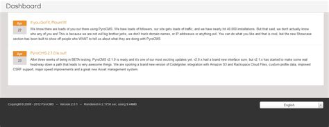 What Is My Version Of Pyrocms Stack Overflow
