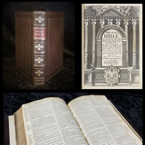 1668 1666 King James Bible John Field Preaching Bible