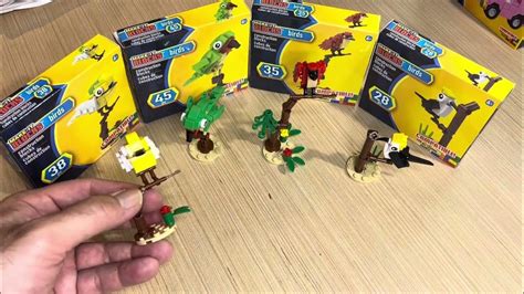 Make-It Blocks bird mini builds Dollar Tree “Lego” sets build and ...