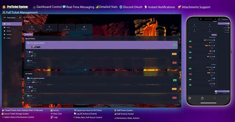 Pro Ticket Website Discord Bot Dashboard Builtbybit