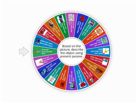 Describing Objects Passive Voice Roleta Aleatória