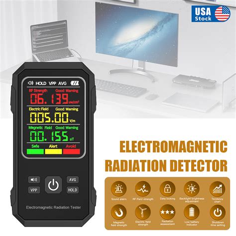Electromagnetic Field Tester Digital Sensor Reader Emf Meter Radiation