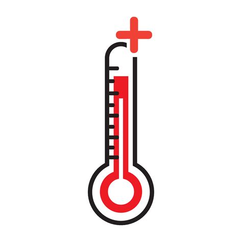 Hot Temperature Icon Logo Vector Design Template 38105848 Vector Art At