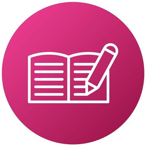Premium Vector Vector Design Student Writing Icon Style