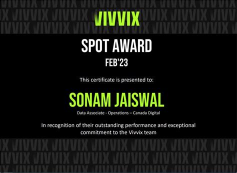 Sonam Jaiswal On Linkedin It Feels Great When Your Work Is Being Valued This Motivates Me To