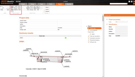 Customizable Report Tab In Detail Idea Statica