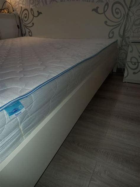 Двоспальне ліжко з матрацом — ціна 10500 грн у каталозі Ліжка Купити товари для дому та побуту