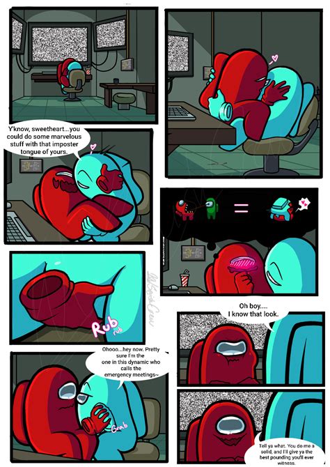 Rule 34 Among Us Among Us Cyan Among Us Red Crewmate Among Us Impostor Among Us Kissing