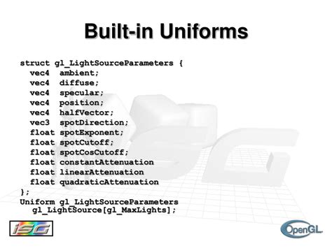 Ppt An Introduction To The Opengl Shading Language Powerpoint Presentation Id5398193