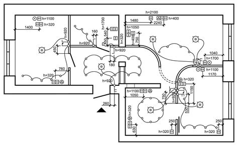 Plan Wiring Lighting Electrical Schematic Interior Set Of Standard