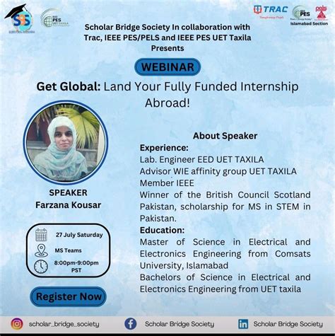 khadija munir on linkedin internship seminar