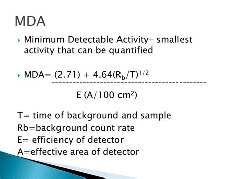 Ppt Detector Efficiency Powerpoint Presentation Free Download Id5791558