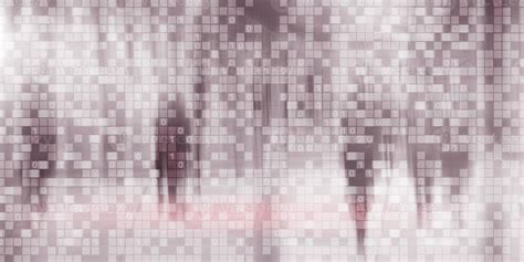 Digital Binary Code Business Background Matrix Abstract Futuristic Wallpaper Stock