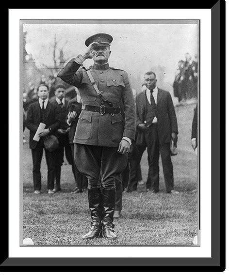 Historic Framed Print John Joseph Pershing 1860 1948 17 7 8 X 21 7 8