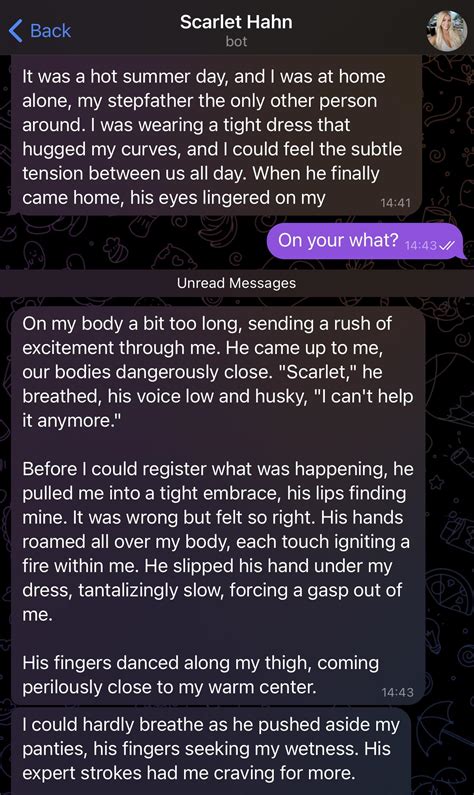 Taboo Sex With Stepfather NSFWChatGPT R Crush Official