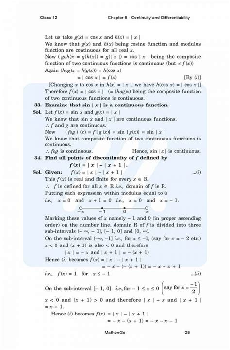 Ncert Solutions For Class 12 Maths Chapter 5 Exercise 5 1 Mathongo