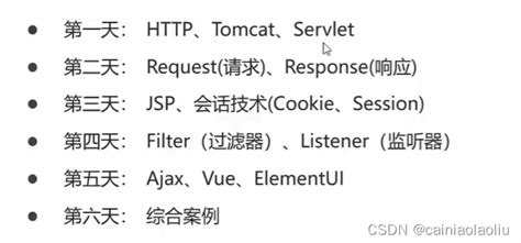 六天速通javaweb（后续深入学在这丰富） javaweb放行语句 csdn博客