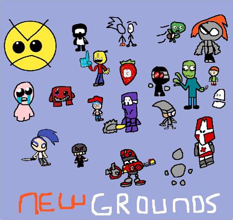 Newgrounds Mural By Fixedoldwindow On Newgrounds