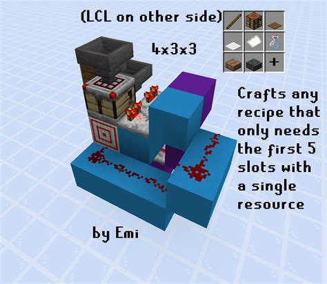 Crafter Automation Designs For Most Recipes In The Game R Technicalminecraft