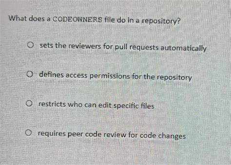 What Does A Codeowners File Do In A Studyx