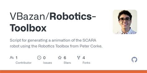 GitHub VBazan Robotics Toolbox Script For Generating A Animation Of The SCARA Robot Using The