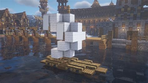 Minecraft How To Build A Sailboat Youtube