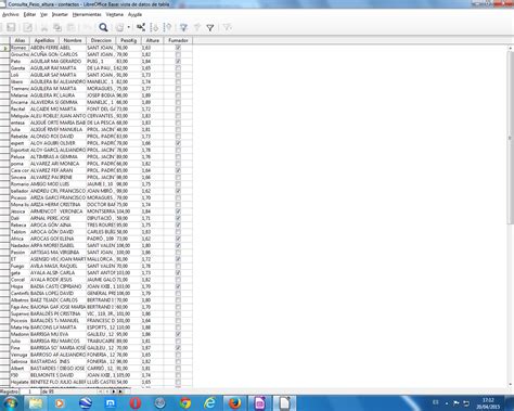 Libreoffice Base Consulta De Dos Tablas Relacionadas Aplicaciones