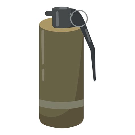 Smoke Grenade Icon Cartoon Vector Security Badge 21565885 Vector Art