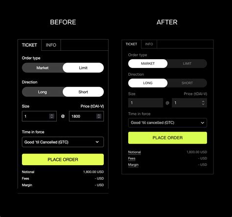 Condense Tab Headers Issue Vegaprotocol Frontend Monorepo GitHub