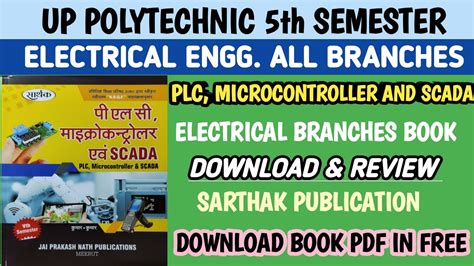 Plc Microcontroller And Scada Book Elecrical 5th Semester Book